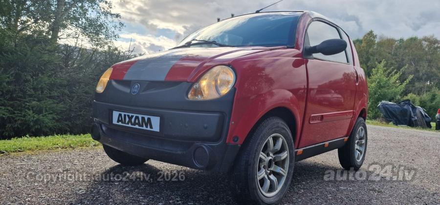 Red Aixam City 2007 in Tallinn, with an engine capacity of 0.50 L and mileage of 80 thousand km for 2800 €, photo 3 on AUTOMOTO.COM.LV