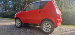 Red Aixam City 2007 in Tallinn, with an engine capacity of 0.50 L and mileage of 80 thousand km for 2800 €, photo 5 on AUTOMOTO.COM.LV