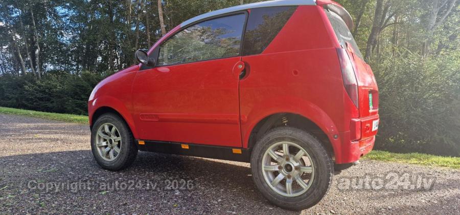 Red Aixam City 2007 in Tallinn, with an engine capacity of 0.50 L and mileage of 80 thousand km for 2800 €, photo 5 on AUTOMOTO.COM.LV