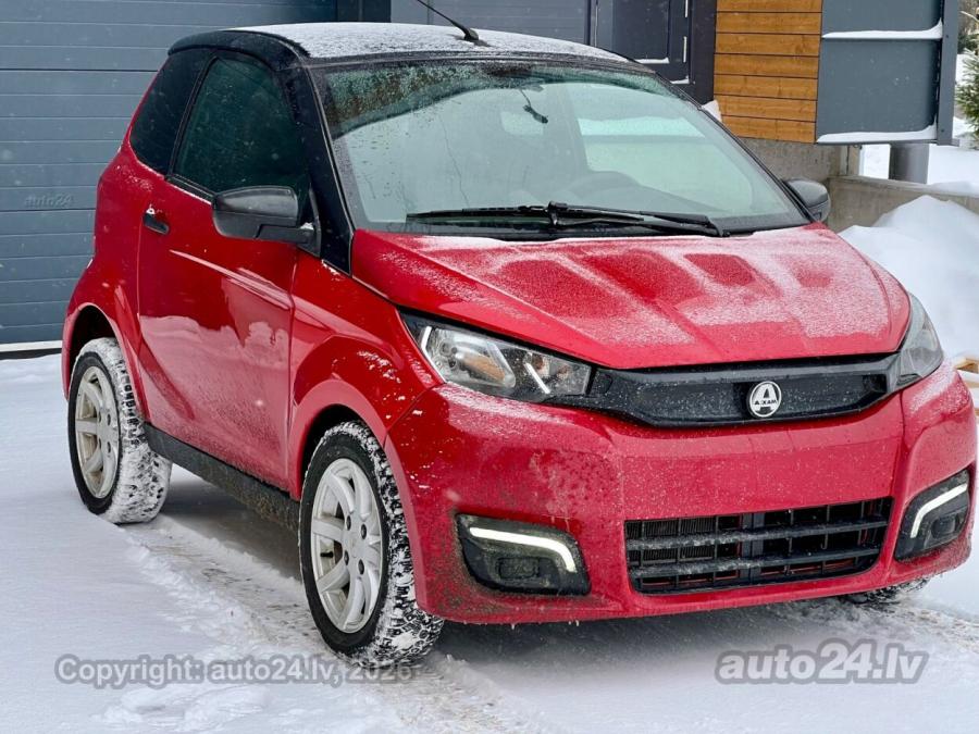 Red Aixam City 2021 in Tallinn, with an engine capacity of 0.48 L and mileage of 59 thousand km for 7900 €, photo 1 on AUTOMOTO.COM.LV