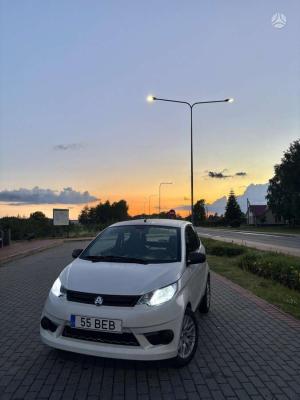 Balts Aixam City 2017 Raseiniai, ar dzinēja tilpumu 0.48 L un nobraukumu 90 tūkst. km par 6150 €, foto  vietnē AUTOMOTO.COM.LV