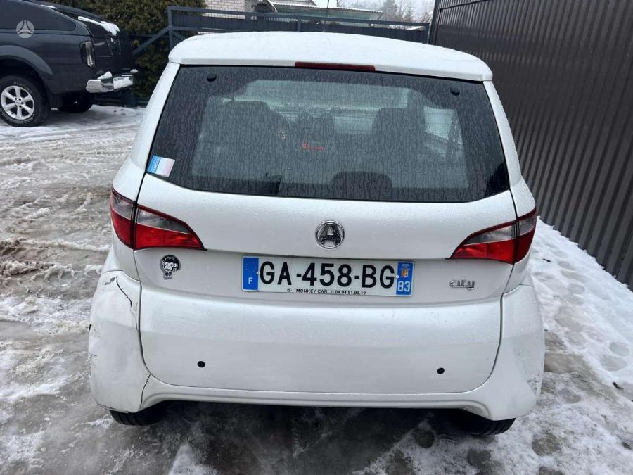 White Aixam City 2021 in Kaunas, with an engine capacity of 0.50 L and mileage of 22 thousand km for 5100 €, photo 8 on AUTOMOTO.COM.LV
