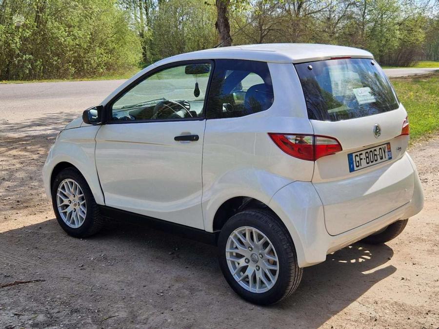 Balts Aixam City 2022 Kėdainiai, ar dzinēja tilpumu 0.50 L un nobraukumu 18 tūkst. km par 9150 €, foto 8 vietnē AUTOMOTO.COM.LV