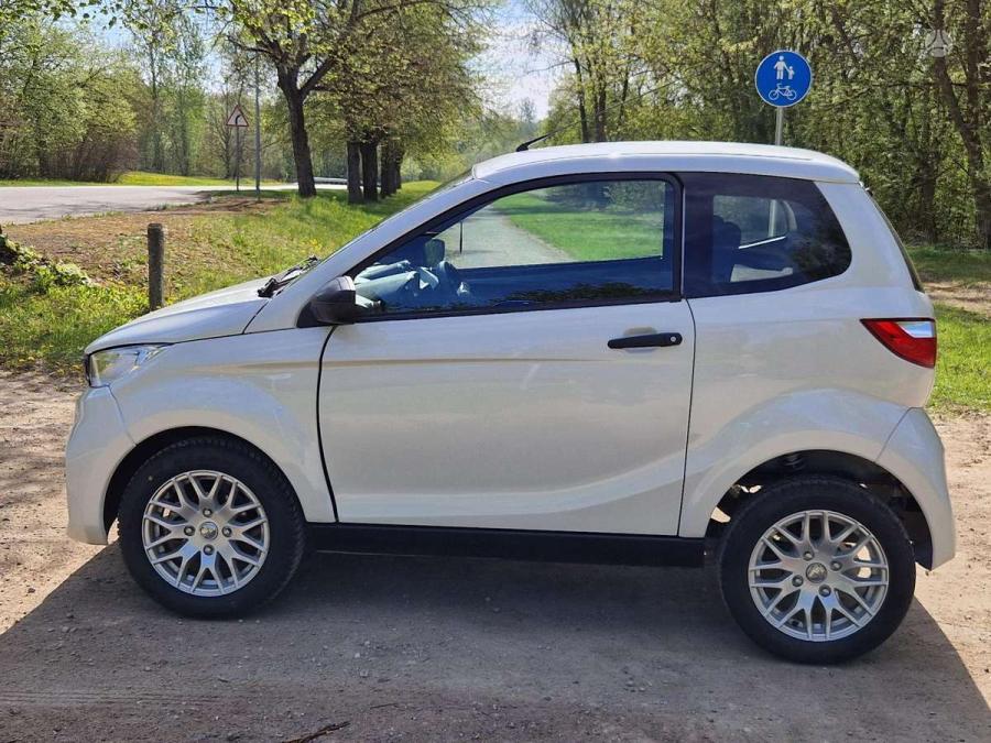 Balts Aixam City 2022 Kėdainiai, ar dzinēja tilpumu 0.50 L un nobraukumu 18 tūkst. km par 9150 €, foto 9 vietnē AUTOMOTO.COM.LV