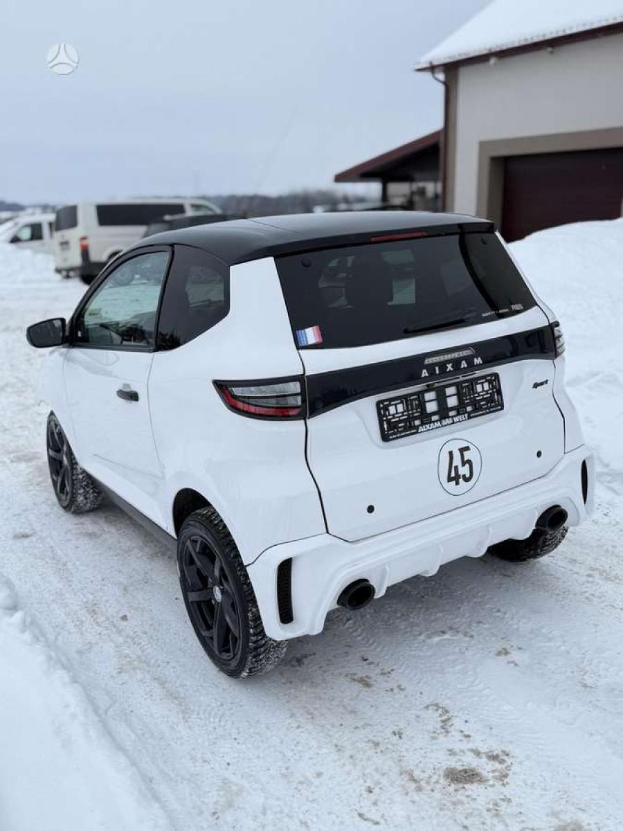 Balts Aixam City 2024 Šauļi, ar dzinēja tilpumu 0.48 L un nobraukumu 8 tūkst. km par 7800 €, foto 3 vietnē AUTOMOTO.COM.LV