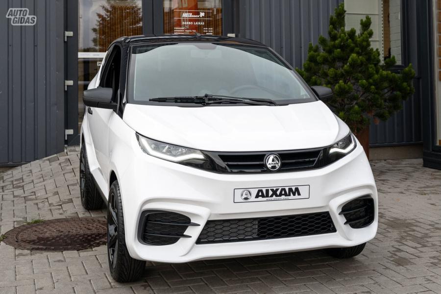 White Aixam City 2026 in Kaunas, with an engine capacity of 0.50 L and mileage of 1 thousand km for 16316 €, photo 1 on AUTOMOTO.COM.LV