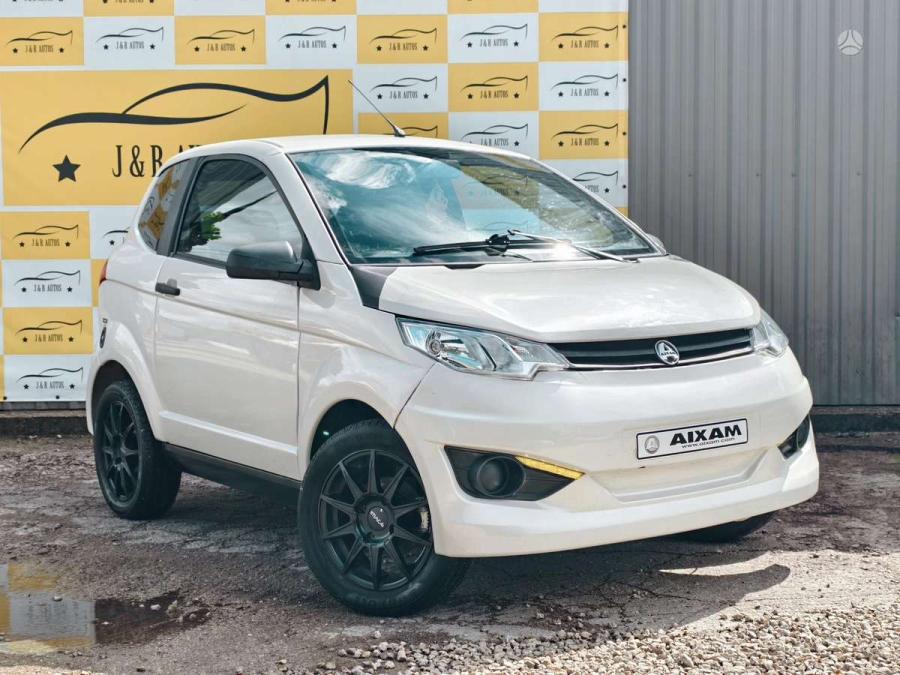Balts Aixam City 2018 Šauļi, ar dzinēja tilpumu 0.40 L un nobraukumu 52 tūkst. km par 6500 €, foto 1 vietnē AUTOMOTO.COM.LV