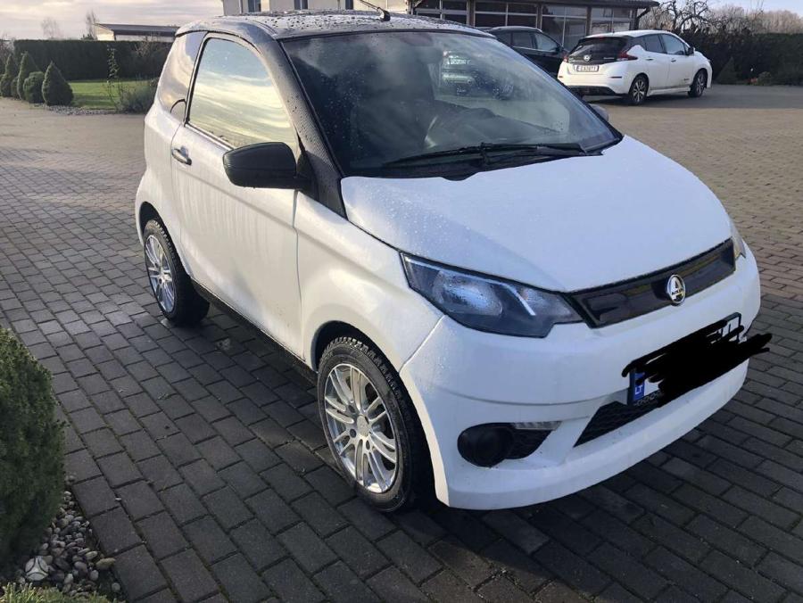 Balts Aixam City 2019 Tauragė, ar dzinēja tilpumu 0.50 L un nobraukumu 47 tūkst. km par 7100 €, foto 2 vietnē AUTOMOTO.COM.LV