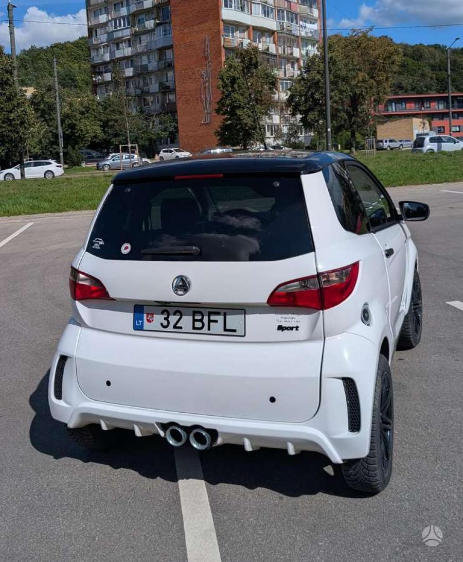 Balts Aixam City 2019 Kauņa, ar dzinēja tilpumu 0.48 L un nobraukumu 35 tūkst. km par 7700 €, foto 4 vietnē AUTOMOTO.COM.LV
