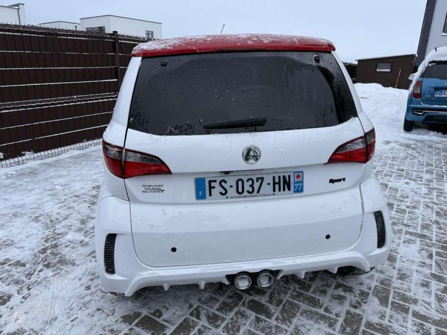 Balts Aixam City 2020 Viļņa, ar dzinēja tilpumu 0.48 L un nobraukumu 19 tūkst. km par 8400 €, foto 5 vietnē AUTOMOTO.COM.LV