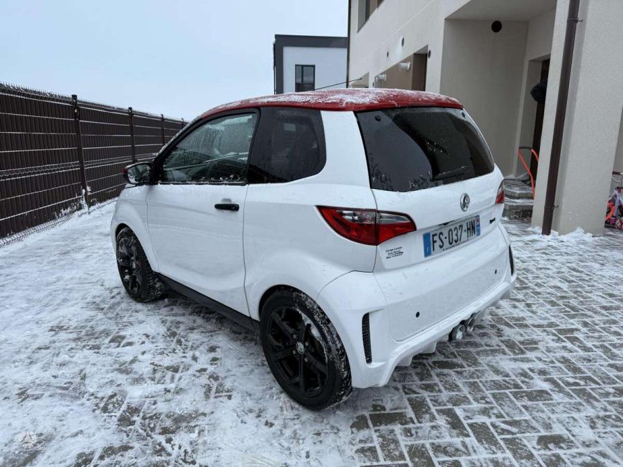 Balts Aixam City 2020 Viļņa, ar dzinēja tilpumu 0.48 L un nobraukumu 19 tūkst. km par 8400 €, foto 6 vietnē AUTOMOTO.COM.LV