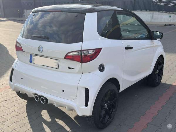 Balts Aixam City 2020 Kauņa, ar dzinēja tilpumu 0.48 L un nobraukumu 28 tūkst. km par 8700 €, foto 6 vietnē AUTOMOTO.COM.LV