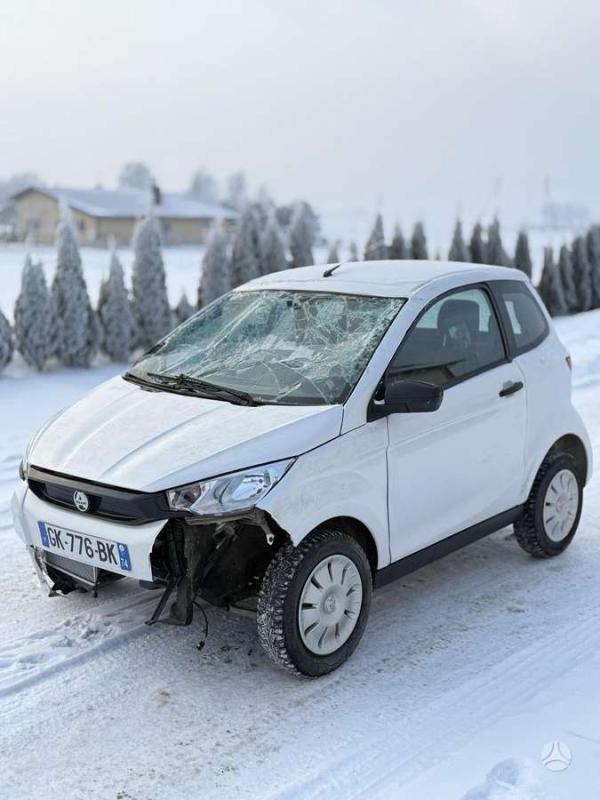 Balts Aixam City 2022 Šauļi, ar dzinēja tilpumu 0.48 L un nobraukumu 12 tūkst. km par 6400 €, foto 4 vietnē AUTOMOTO.COM.LV