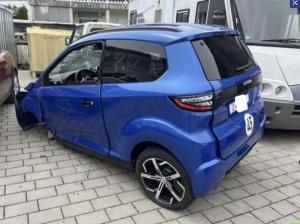 Zils Aixam Crossline 2023 Telšiai, ar dzinēja tilpumu 0.48 L un nobraukumu 12 tūkst. km par 4900 €, foto 3 vietnē AUTOMOTO.COM.LV