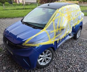 Blue Aixam Crossline 2025 in Kaunas, with an engine capacity of 0.48 L and mileage of 10 thousand km for 5800 €, photo 4 on AUTOMOTO.COM.LV