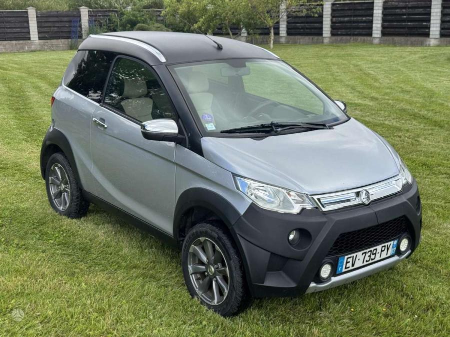 Pelēks Aixam Crossline 2018 Klaipėda, ar dzinēja tilpumu 0.60 L un nobraukumu 30 tūkst. km par 8200 €, foto 1 vietnē AUTOMOTO.COM.LV