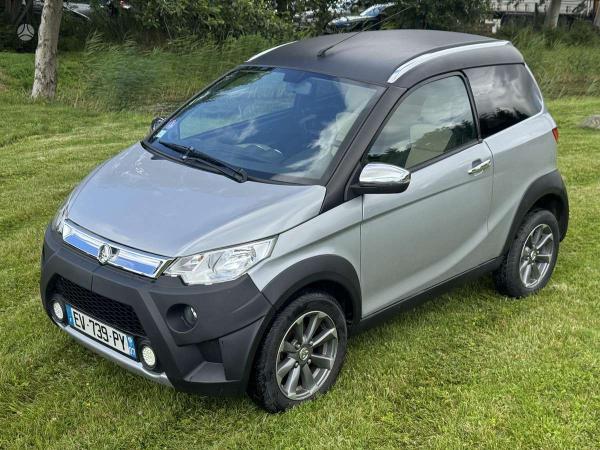 Pelēks Aixam Crossline 2018 Klaipėda, ar dzinēja tilpumu 0.60 L un nobraukumu 30 tūkst. km par 8200 €, foto 5 vietnē AUTOMOTO.COM.LV