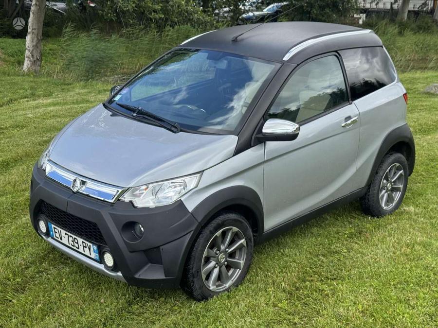 Pelēks Aixam Crossline 2018 Klaipėda, ar dzinēja tilpumu 0.60 L un nobraukumu 30 tūkst. km par 8200 €, foto 6 vietnē AUTOMOTO.COM.LV