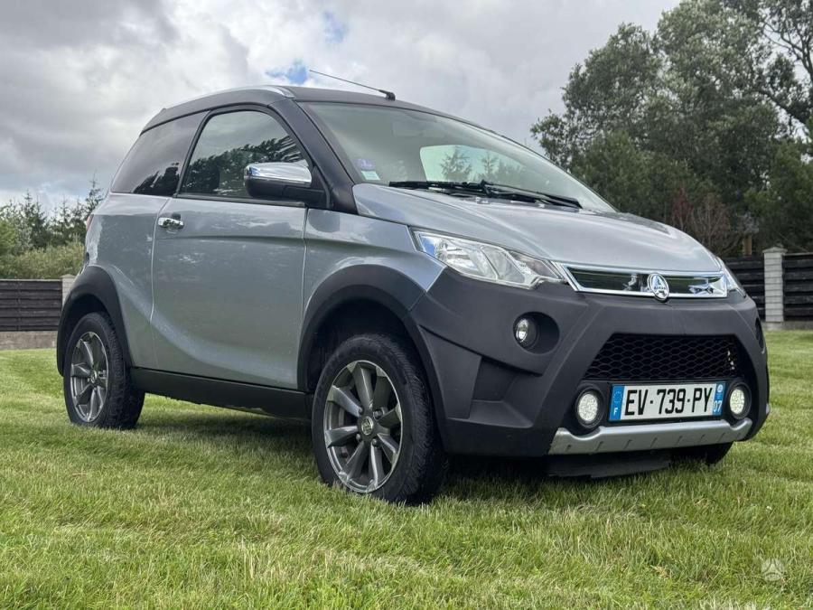 Pelēks Aixam Crossline 2018 Klaipėda, ar dzinēja tilpumu 0.60 L un nobraukumu 30 tūkst. km par 8200 €, foto 9 vietnē AUTOMOTO.COM.LV