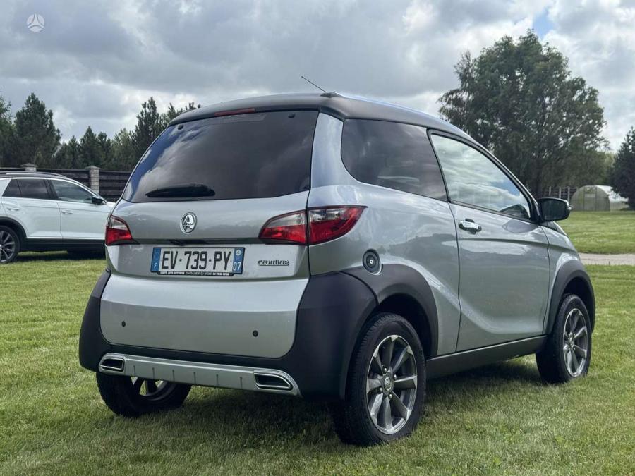 Pelēks Aixam Crossline 2018 Klaipėda, ar dzinēja tilpumu 0.60 L un nobraukumu 30 tūkst. km par 8200 €, foto 14 vietnē AUTOMOTO.COM.LV