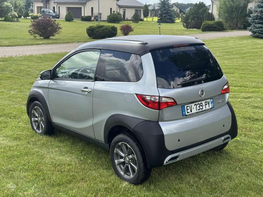 Pelēks Aixam Crossline 2018 Klaipėda, ar dzinēja tilpumu 0.60 L un nobraukumu 30 tūkst. km par 8200 €, foto 15 vietnē AUTOMOTO.COM.LV