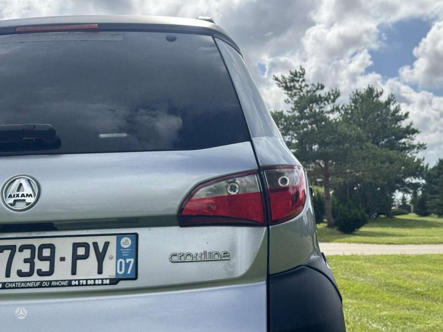 Pelēks Aixam Crossline 2018 Klaipėda, ar dzinēja tilpumu 0.60 L un nobraukumu 30 tūkst. km par 8200 €, foto 28 vietnē AUTOMOTO.COM.LV
