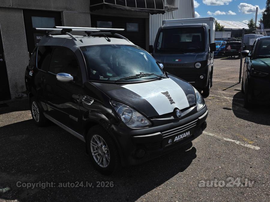 Pelēks Aixam Crossline 2009 Tallina, ar dzinēja tilpumu 0.40 L un nobraukumu 0 tūkst. km par 3490 €, foto 1 vietnē AUTOMOTO.COM.LV