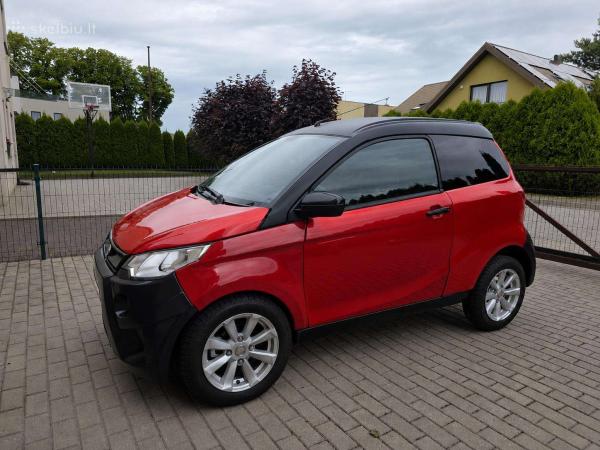 Sarkans Aixam Crossline 2019 Kauņa, ar dzinēja tilpumu 0.00 L un nobraukumu 8 tūkst. km par 7500 €, foto 1 vietnē AUTOMOTO.COM.LV