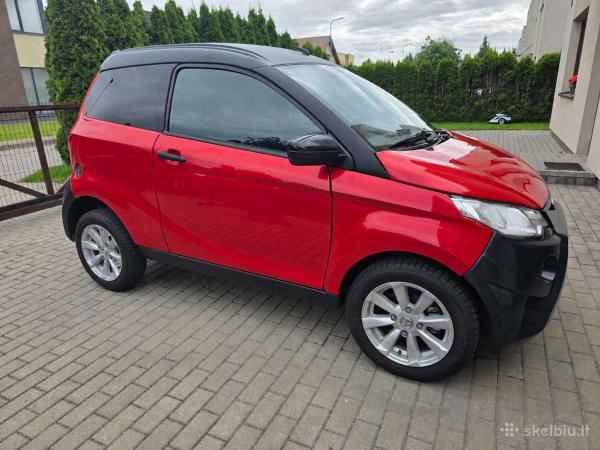 Sarkans Aixam Crossline 2019 Kauņa, ar dzinēja tilpumu 0.00 L un nobraukumu 8 tūkst. km par 7500 €, foto 2 vietnē AUTOMOTO.COM.LV