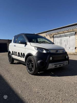 White Aixam Crossline 2015 in Pasvalys, with an engine capacity of 0.40 L and mileage of 109 thousand km for 5200 €, photo  on AUTOMOTO.COM.LV