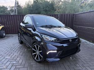 Melns Aixam GTI 2020 Viļņa, ar dzinēja tilpumu 0.48 L un nobraukumu 29 tūkst. km par 8600 €, foto  vietnē AUTOMOTO.COM.LV