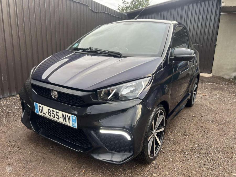 Melns Aixam GTI 2023 Kauņa, ar dzinēja tilpumu 0.50 L un nobraukumu 29 tūkst. km par 8500 €, foto 1 vietnē AUTOMOTO.COM.LV