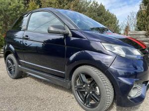 Zils Aixam GTI 2014 Viļņa, ar dzinēja tilpumu 0.40 L un nobraukumu 65 tūkst. km par 5500 €, foto  vietnē AUTOMOTO.COM.LV