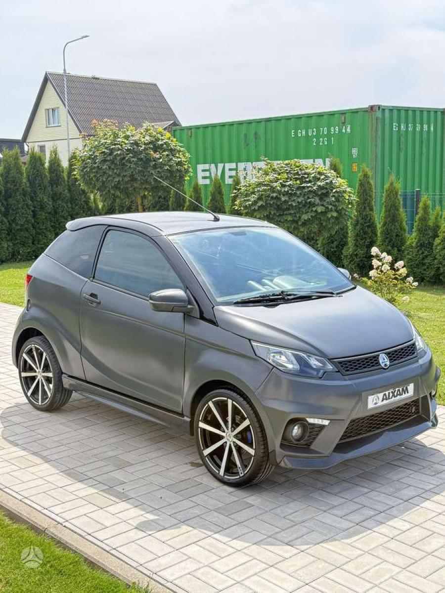 Серый Аиксам GTI 2018 в Шяуляй, объемом двигателя 0.48 л и пробегом 29 тыс. км за 8800 €, фото 7 на AUTOMOTO.COM.LV