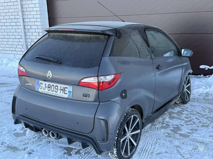 Серый Аиксам GTI 2022 в Каунас, объемом двигателя 0.50 л и пробегом 28 тыс. км за 5900 €, фото 2 на AUTOMOTO.COM.LV