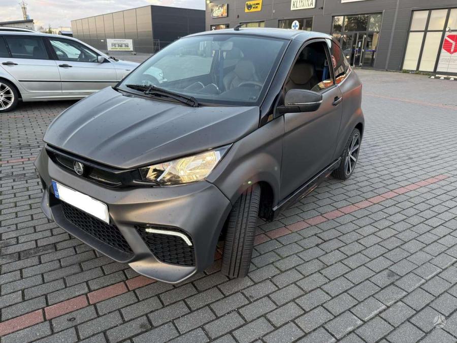 Grey Aixam GTI 2021 in Klaipeda, with an engine capacity of 0.48 L and mileage of 27 thousand km for 10950 €, photo 1 on AUTOMOTO.COM.LV