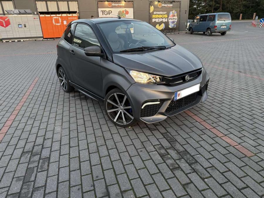 Grey Aixam GTI 2021 in Klaipeda, with an engine capacity of 0.48 L and mileage of 27 thousand km for 10950 €, photo 7 on AUTOMOTO.COM.LV