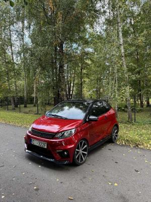 Sarkans Aixam GTI 2017 Jelgava, ar dzinēja tilpumu 0.50 L un nobraukumu 73 tūkst. km par 7400 €, foto  vietnē AUTOMOTO.COM.LV