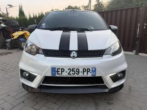 White Aixam GTI 2017 in Vilnius, with an engine capacity of 0.48 L and mileage of 33 thousand km for 7600 €, photo 9 on AUTOMOTO.COM.LV