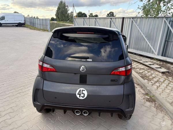 Grey Aixam GTO 2022 in Kaunas, with an engine capacity of 0.48 L and mileage of 29 thousand km for 5350 €, photo 8 on AUTOMOTO.COM.LV