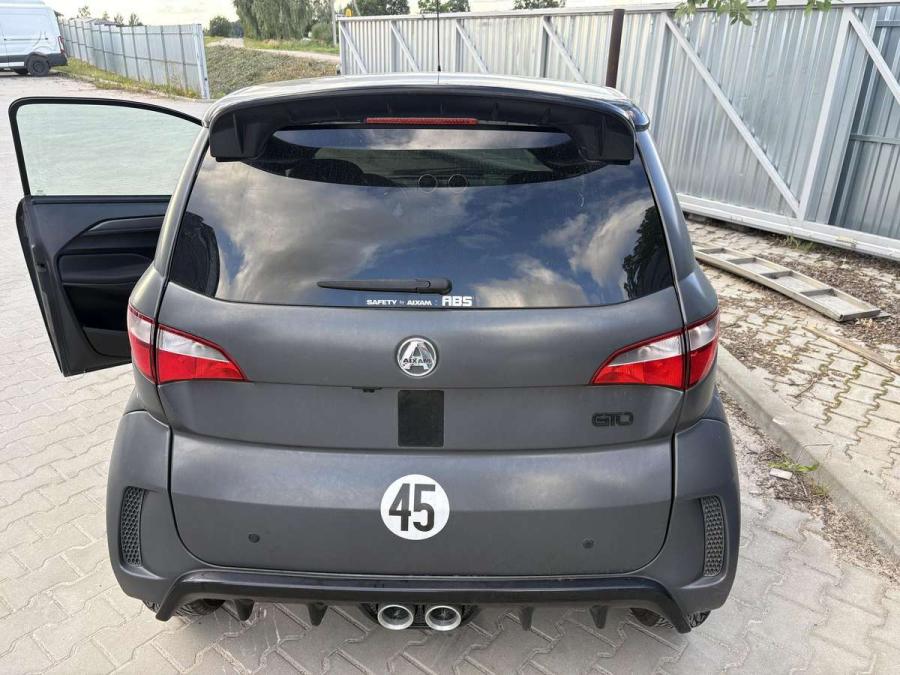Grey Aixam GTO 2022 in Kaunas, with an engine capacity of 0.48 L and mileage of 29 thousand km for 5350 €, photo 11 on AUTOMOTO.COM.LV
