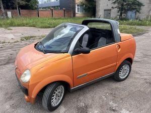 Orange Aixam Scouty 2006 in Taurage, with an engine capacity of 0.40 L and mileage of 100 thousand km for 2600 €, photo  on AUTOMOTO.COM.LV