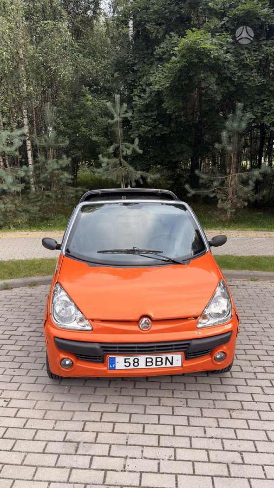 Orange Aixam Scouty 2010 in Silale, with an engine capacity of 0.40 L and mileage of 74 thousand km for 3100 €, photo 4 on AUTOMOTO.COM.LV