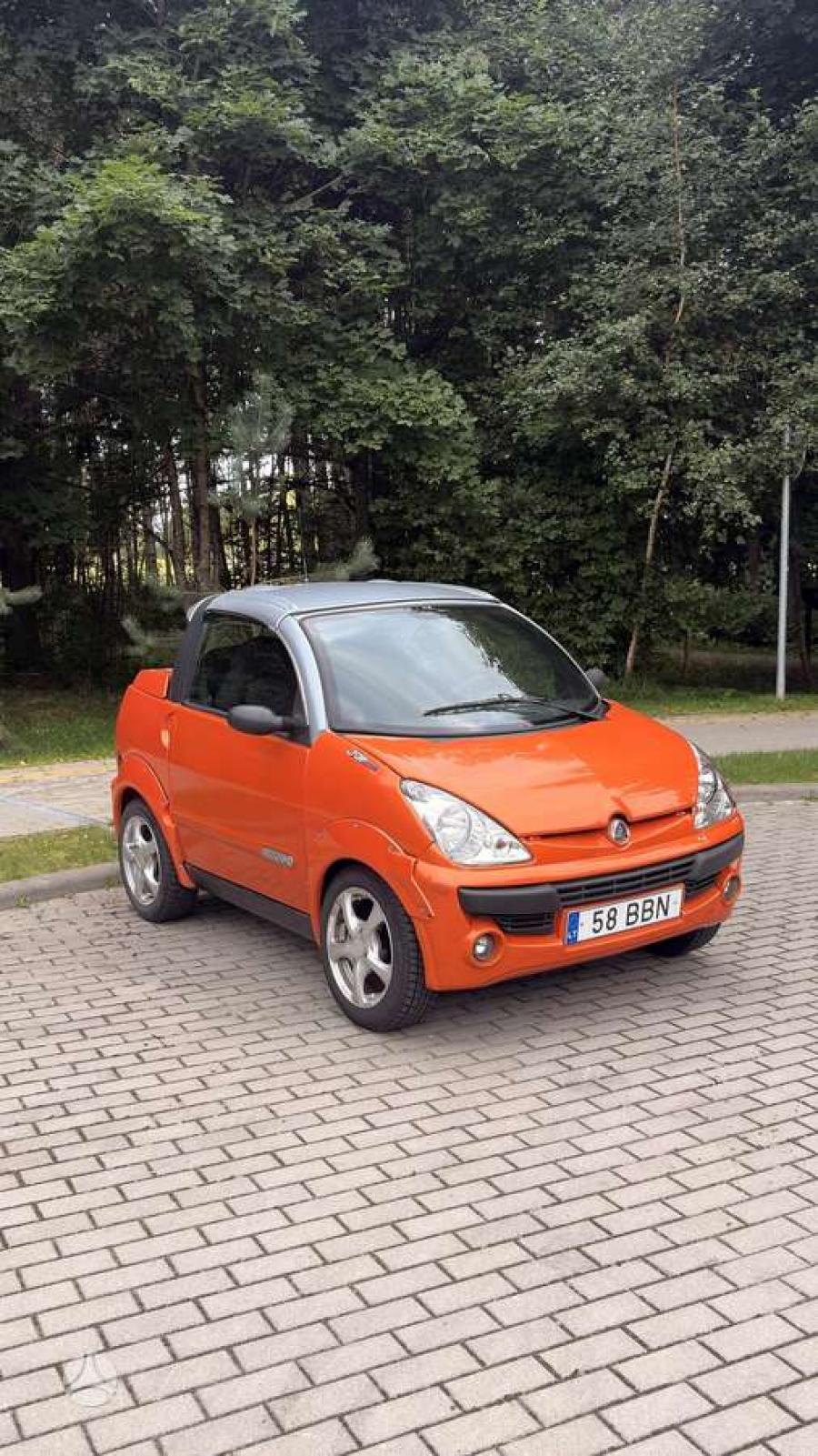 Orange Aixam Scouty 2010 in Silale, with an engine capacity of 0.40 L and mileage of 74 thousand km for 3100 €, photo 8 on AUTOMOTO.COM.LV