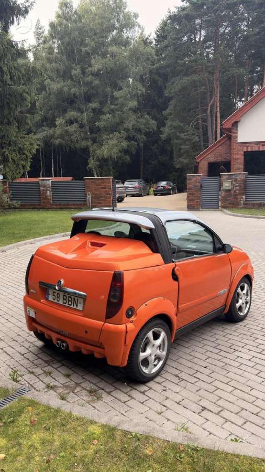 Orange Aixam Scouty 2010 in Silale, with an engine capacity of 0.40 L and mileage of 74 thousand km for 3100 €, photo 11 on AUTOMOTO.COM.LV
