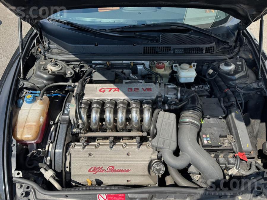 Melns Alfa Romeo 147 2004 Rīga, ar dzinēja tilpumu 3.20 L un nobraukumu 94 tūkst. km par 18900 €, foto 21 vietnē AUTOMOTO.COM.LV