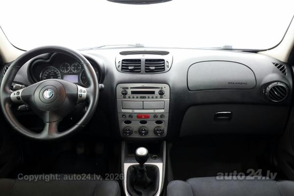 Black Alfa Romeo 147 2007 in Tallinn, with an engine capacity of 1.90 L and mileage of 250 thousand km for 1399 €, photo 5 on AUTOMOTO.COM.LV