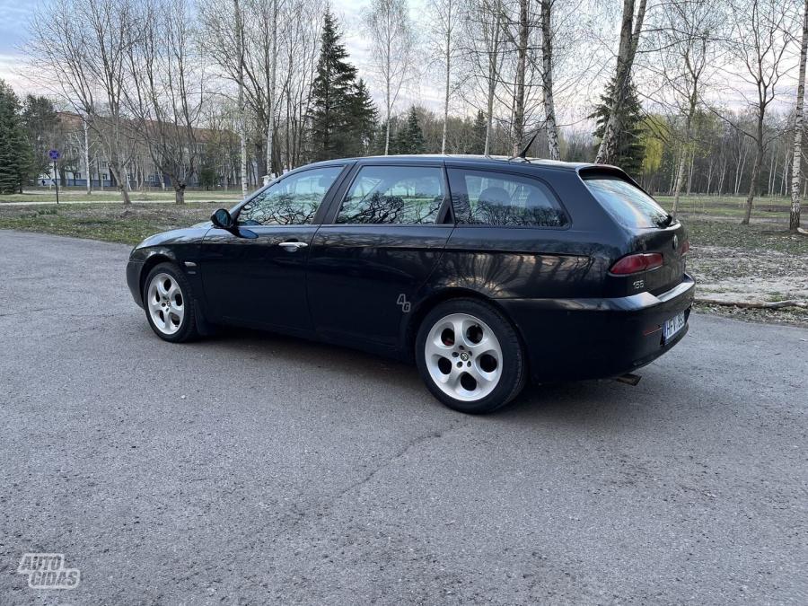 Melns Alfa Romeo 156 2004 Kauņa, ar dzinēja tilpumu 1.90 L un nobraukumu 320 tūkst. km par 800 €, foto 5 vietnē AUTOMOTO.COM.LV