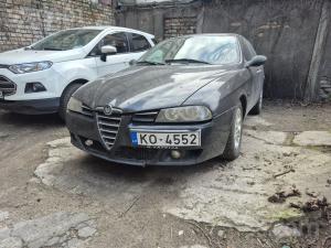 Черный Альфа Ромео 156 2004 в Рига, объемом двигателя 1.90 л и пробегом 370 тыс. км за 700 €, фото 3 на AUTOMOTO.COM.LV