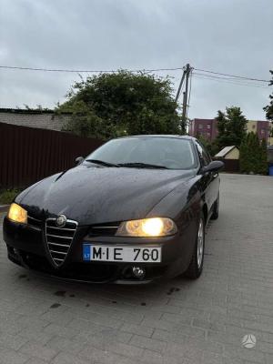 Black Alfa Romeo 156 2004 in Joniskis, with an engine capacity of 1.91 L and mileage of 369 thousand km for 630 €, photo  on AUTOMOTO.COM.LV
